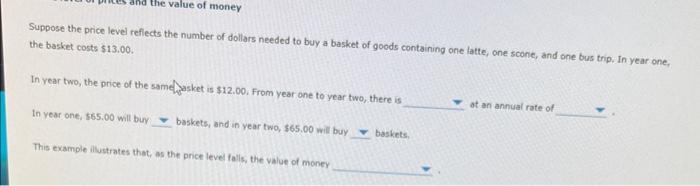 Solved Suppose the price level reflects the number of | Chegg.com