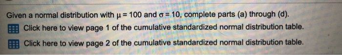 Solved d. 90% of the values are between what two X-values | Chegg.com