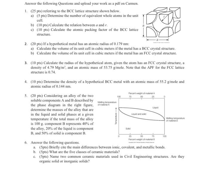Solved Answer the following Questions and upload your work | Chegg.com