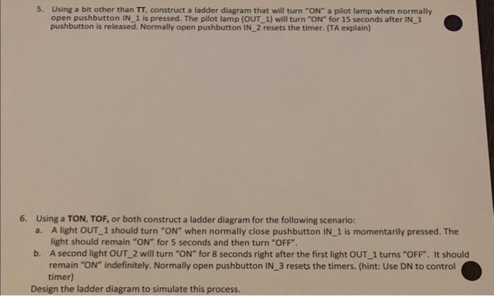 Solved 5. Using a bit other than π, construct a ladder | Chegg.com