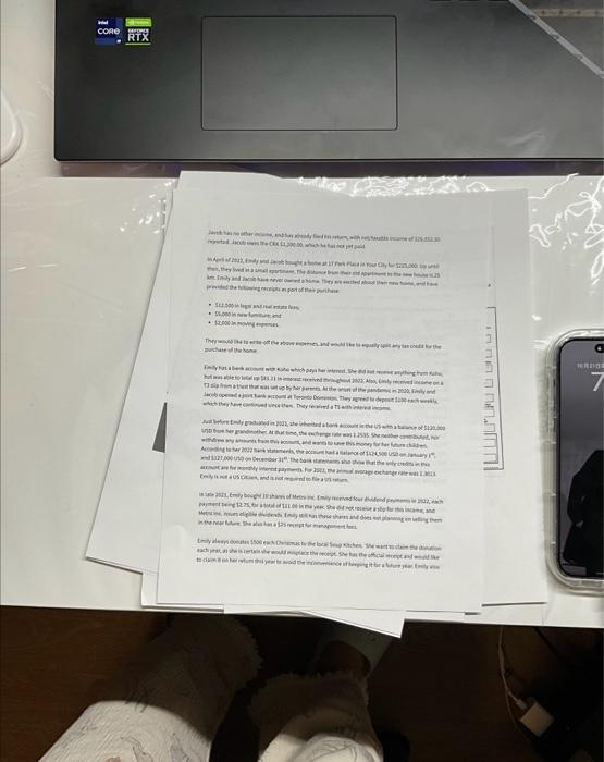 Assignment \#1 - Chapter Review Problem 7-1. Taxpayer | Chegg.com