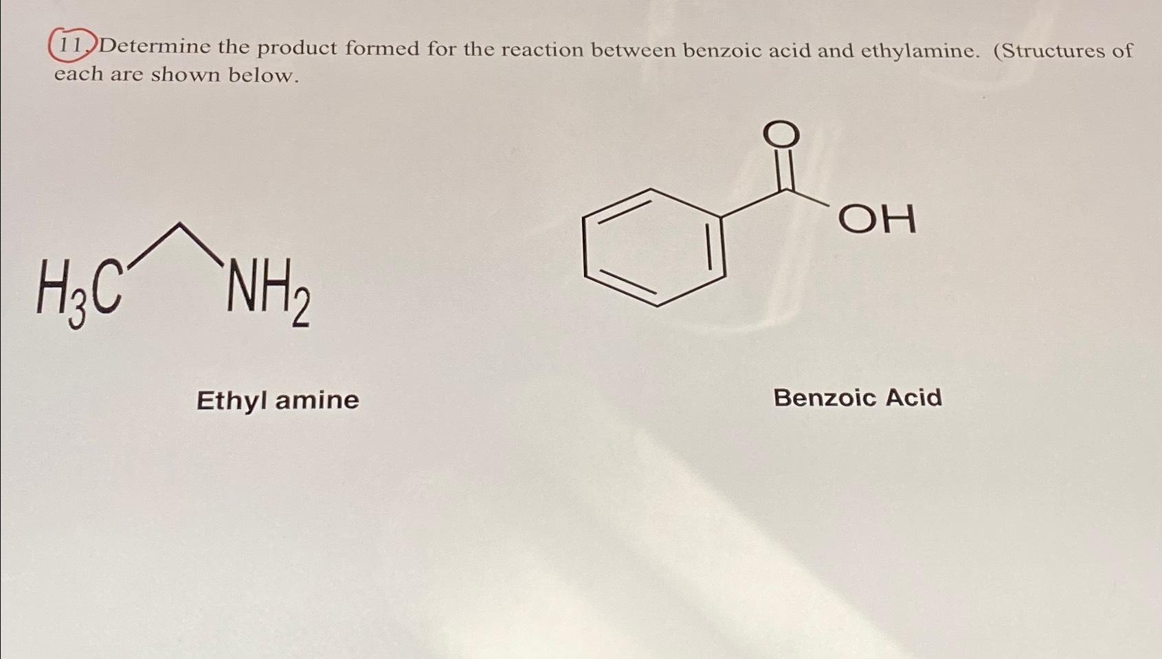 Solved Determine the product formed for the reaction between | Chegg.com