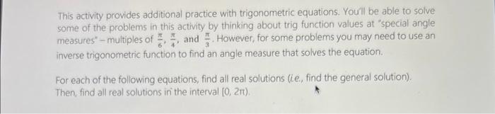 Solved This activity provides additional practice with | Chegg.com