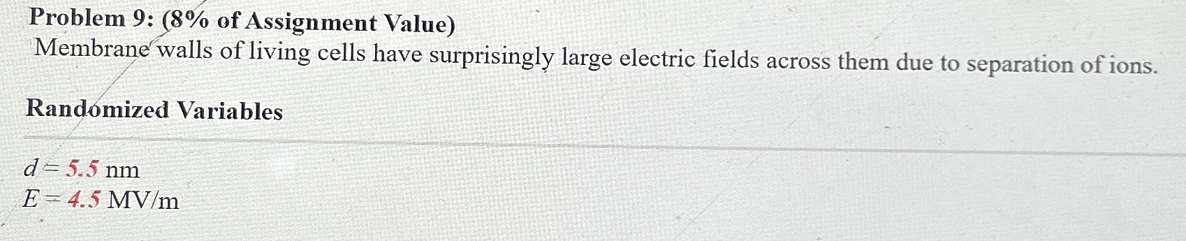 Solved Problem 9: ( 8% ﻿of Assignment Value)Membrane walls | Chegg.com