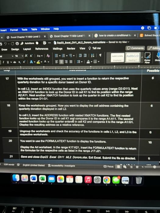 Solved Start Excel. Download and open the file named | Chegg.com