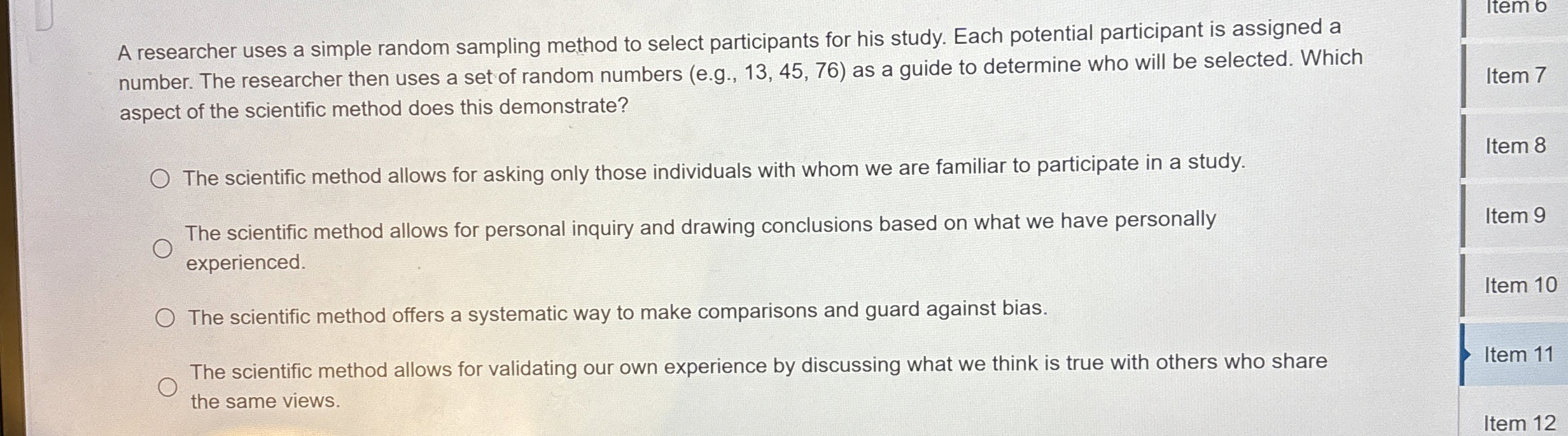 Solved A researcher uses a simple random sampling method to | Chegg.com