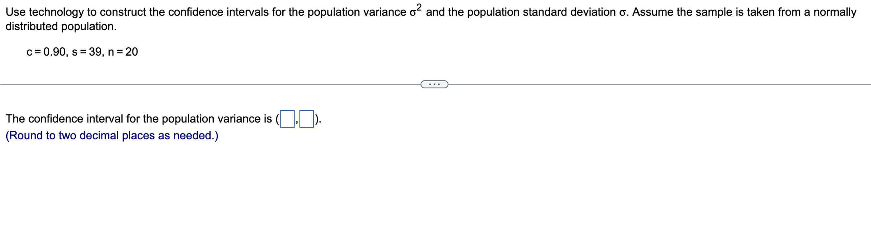 Solved Use technology to construct the confidence intervals | Chegg.com