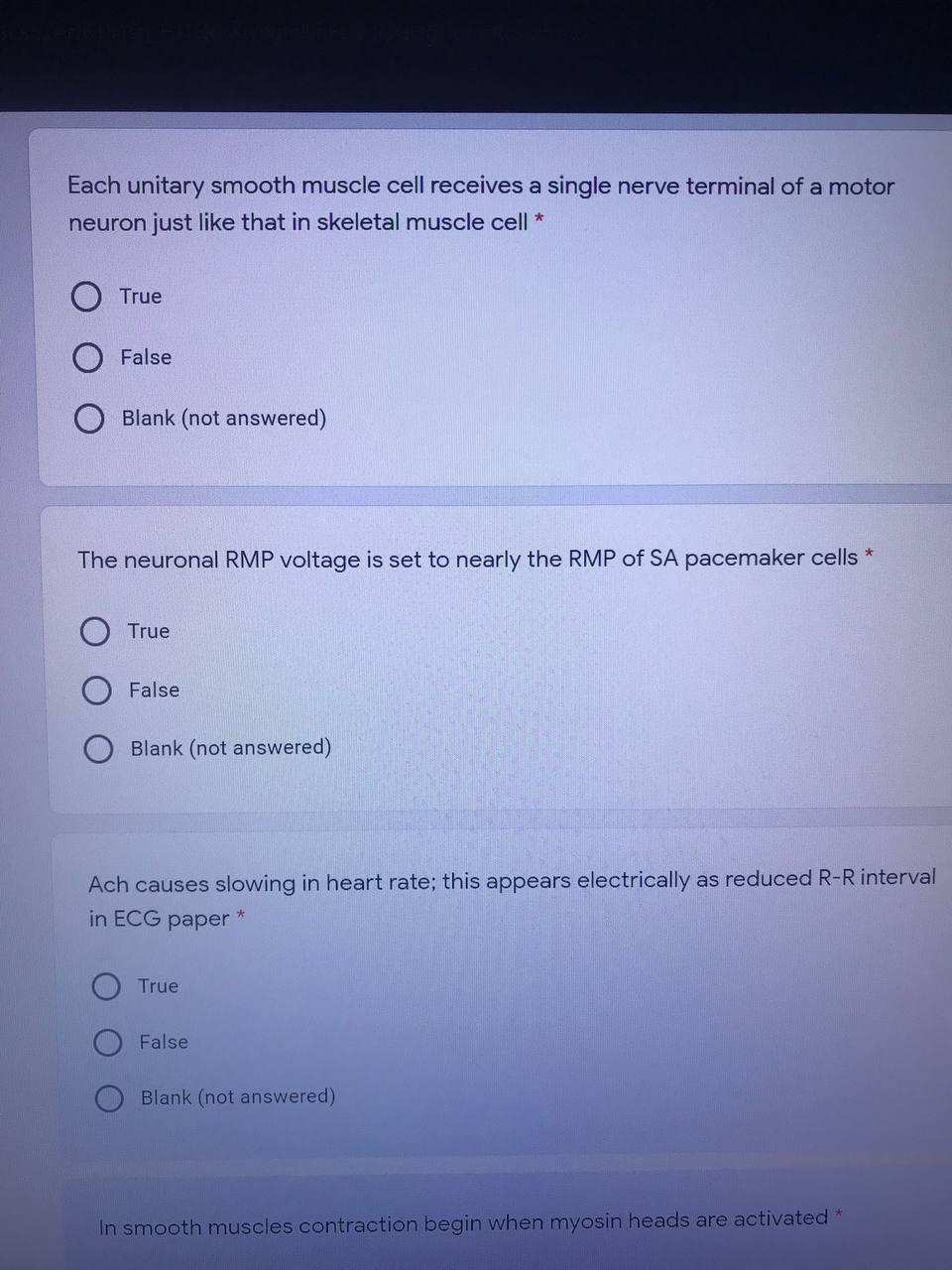 Solved Each unitary smooth muscle cell receives a single | Chegg.com