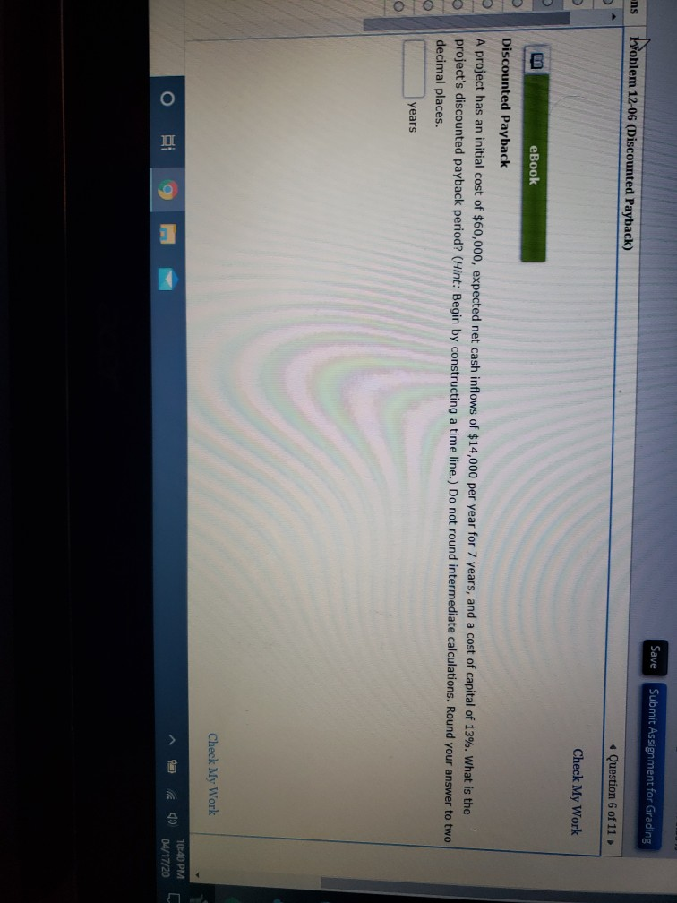 Solved Submit Assignment for Grading ns Woblem 12-06 | Chegg.com