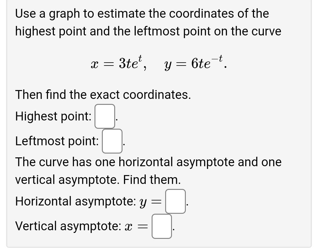Solved Use a graph to estimate the coordinates of the | Chegg.com