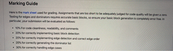 CMPUT 229 Lab 5 - Basic Blocks Write your code in | Chegg.com