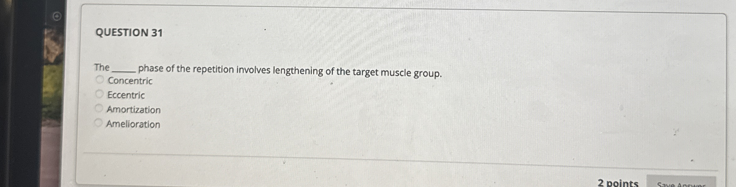 Solved QUESTION 31Thephase of the repetition involves | Chegg.com