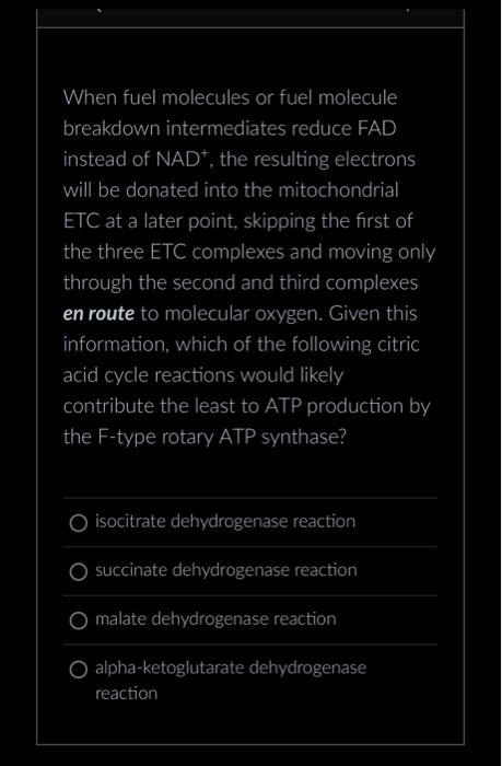 Solved When fuel molecules or fuel molecule breakdown | Chegg.com