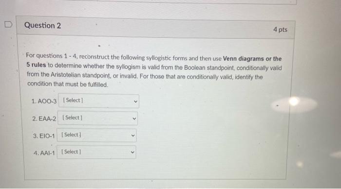Solved For questions 1−4, reconstruct the following | Chegg.com