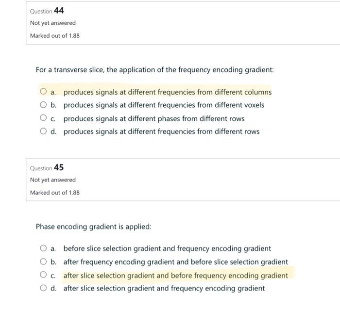 Solved For a transverse slice, the application of the | Chegg.com