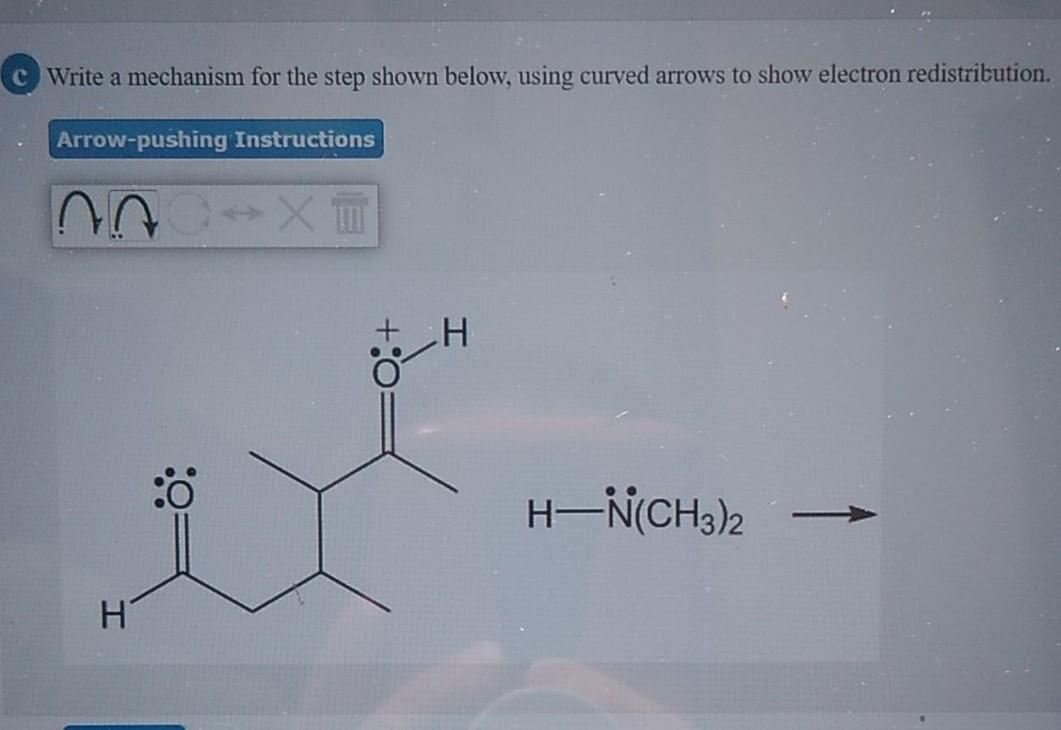 Solved C Write a mechanism for the step shown below, using | Chegg.com