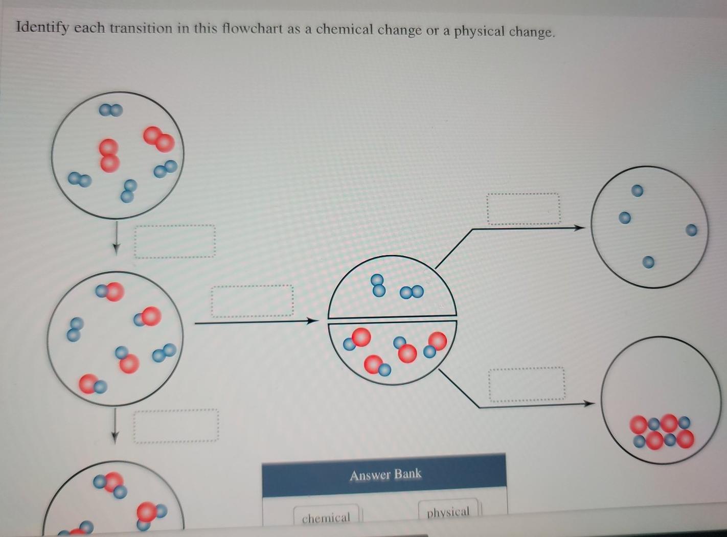 Solved Identify each transition in this flowchart as a | Chegg.com