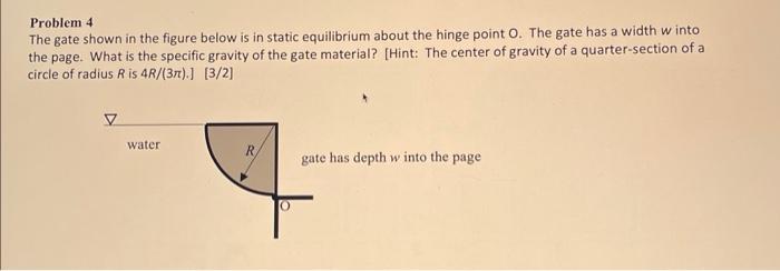Solved Problem 4 The gate shown in the figure below is in | Chegg.com