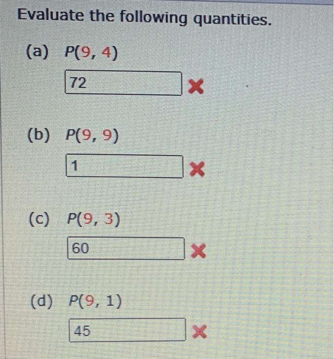 Solved Consider reordering the letters in the word | Chegg.com