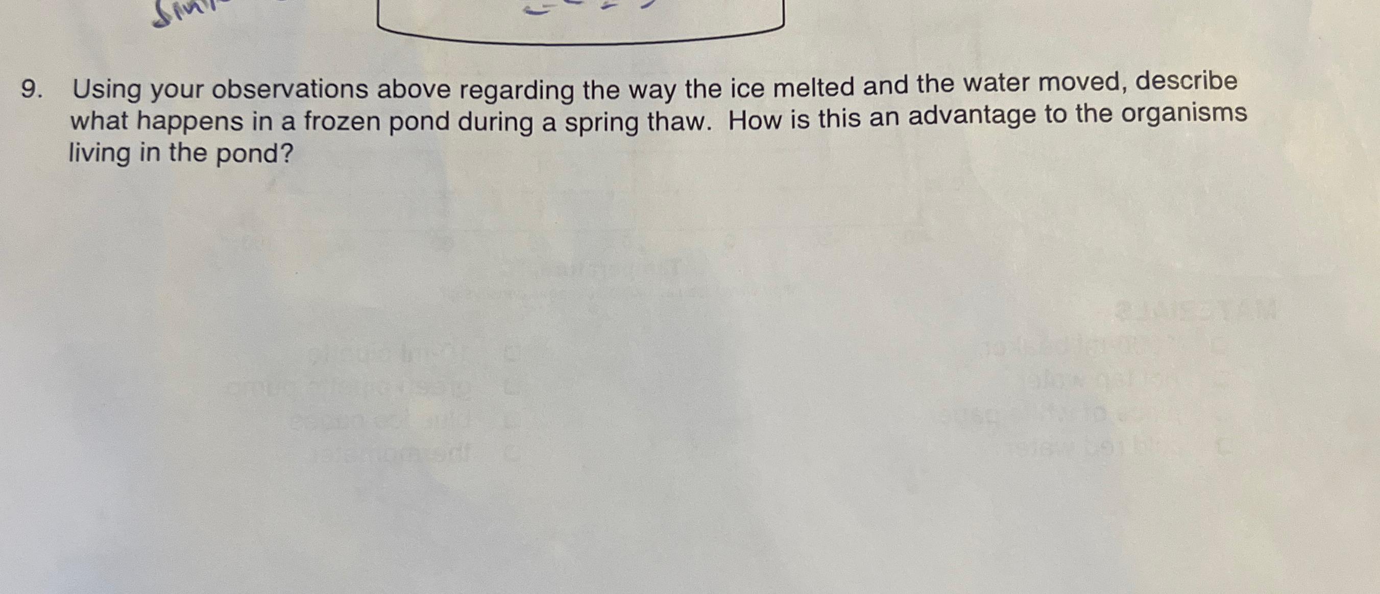 Solved Using your observations above regarding the way the | Chegg.com