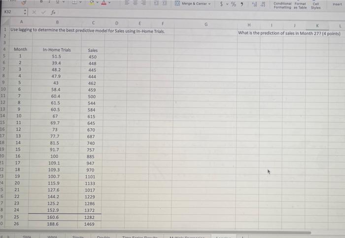 Solved IN Merge Center %) het Conditional Format Cell | Chegg.com