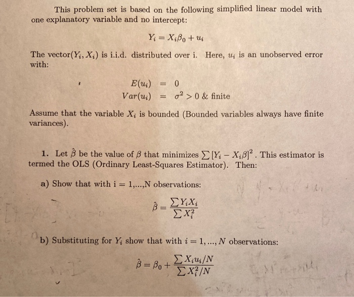 Solved This problem set is based on the following simplified | Chegg.com