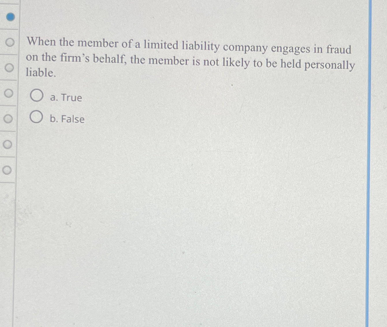 Solved When the member of a limited liability company | Chegg.com
