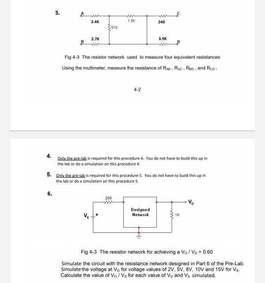 Solved PRE-LAB: 1. For Part 1 of the Procedure, calculate | Chegg.com