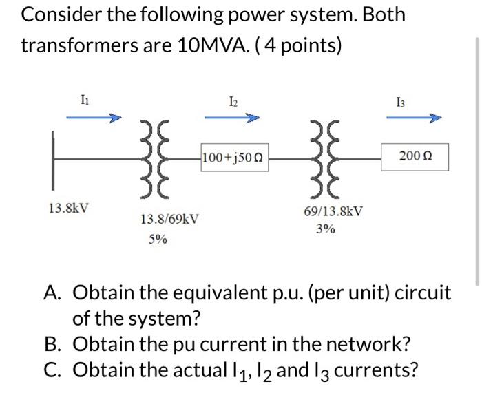 Solved Consider the following power system. Both | Chegg.com
