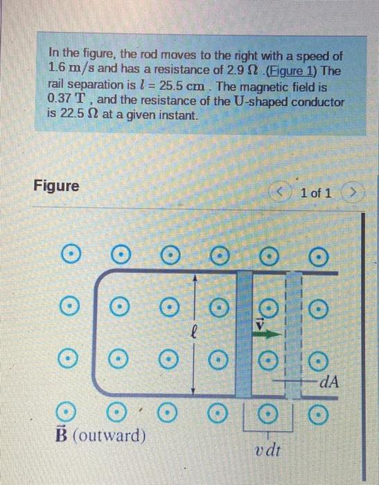 Solved a) calculate the induced emf b) calculate the current | Chegg.com