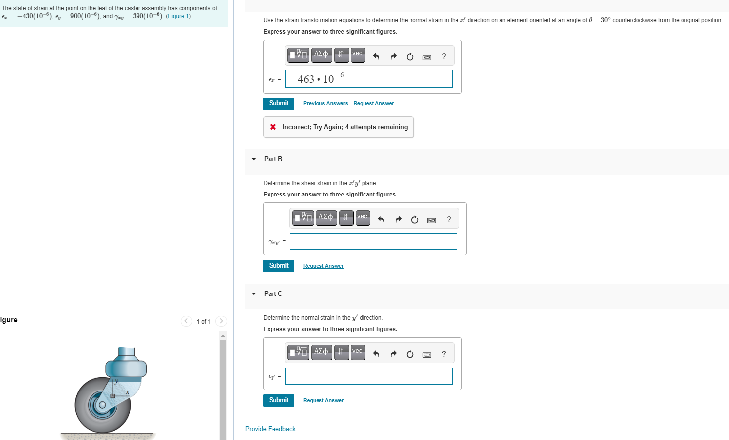 Solved Please help with parts A, ﻿B, ﻿C. ﻿Thank you! | Chegg.com