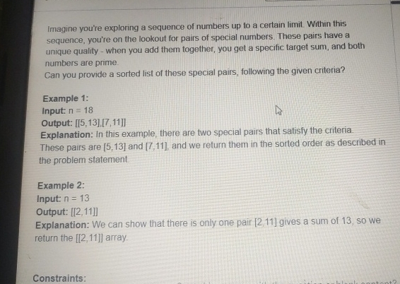 Solved Imagine you're exploring a sequence of numbers up to | Chegg.com