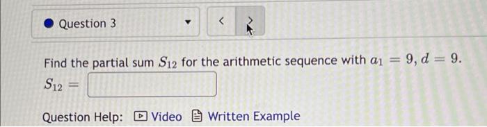 Solved Question 2 For an arithmetic sequence, a24 25. If the | Chegg.com