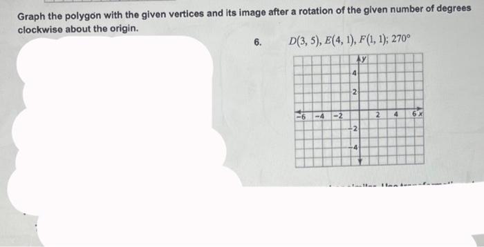 Solved Graph The Polygon With The Given Vertices And Its