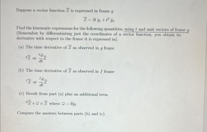 Solved Consider two reference frames f=(f^1,f^2,f^3) and | Chegg.com
