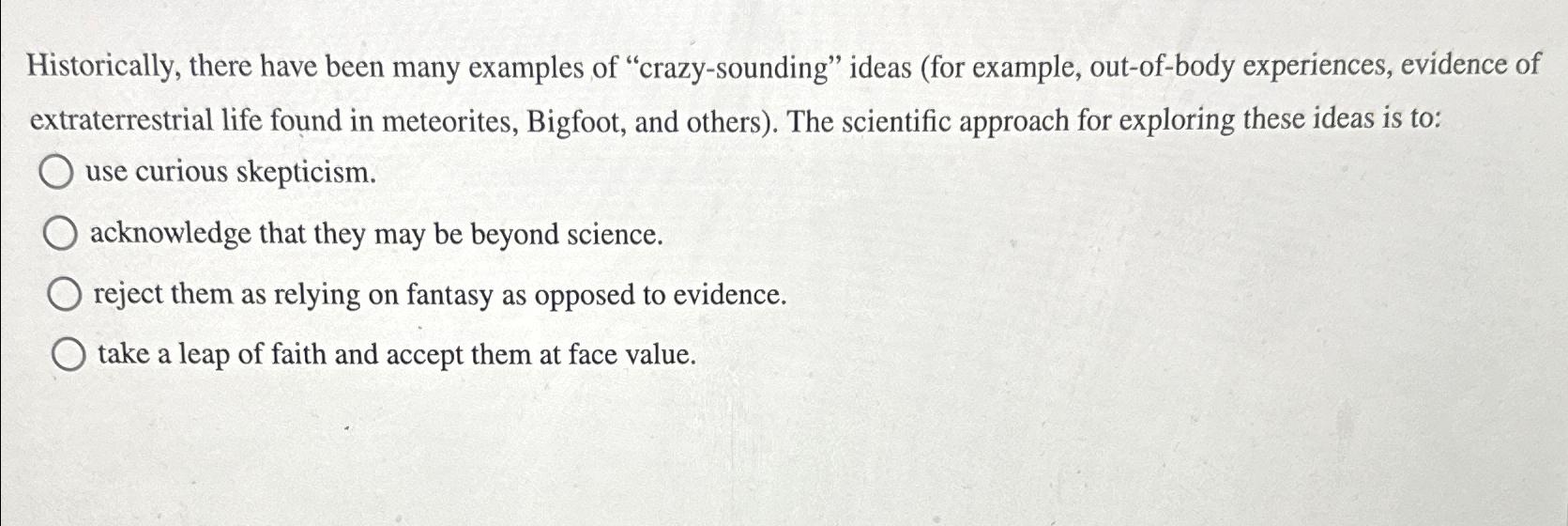 Solved Historically, there have been many examples of | Chegg.com