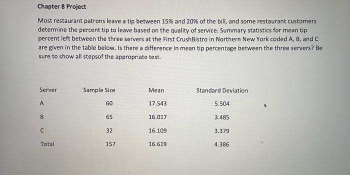 Solved Provide Sum of Squares, Sum of Squares Error, Mean | Chegg.com