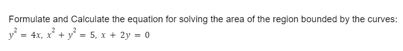 Solved Formulate and Calculate the equation for solving the | Chegg.com