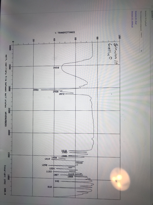 Solved match the following IR graphs to the given choices of | Chegg.com