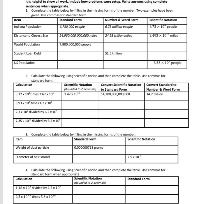 Solved It is helpful to show all work, include how problems | Chegg.com