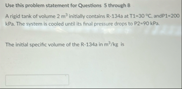 Solved Use this problem statement for Questions 5 ﻿through | Chegg.com