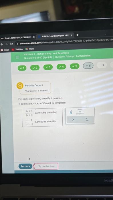 Solved For each expression, simplify if possible. If | Chegg.com