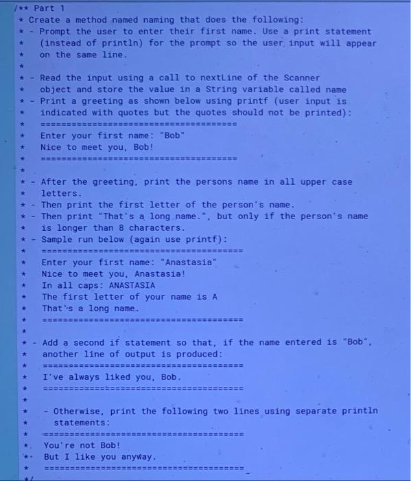 Solved This is in BlueJ MAKE SURE YOUR ENTIRE CODE IS | Chegg.com