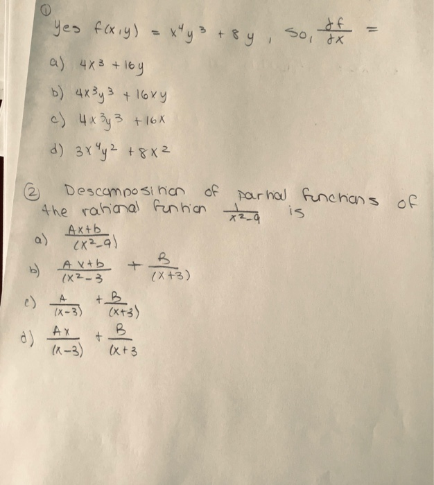 Solved 0 Df So Dx Yes F x y X Y 3 8 Y A 443 16g 6 Chegg Solved 0 Df So Dx Yes F x y X Y 3 8 Y A 443 16g 6 Chegg