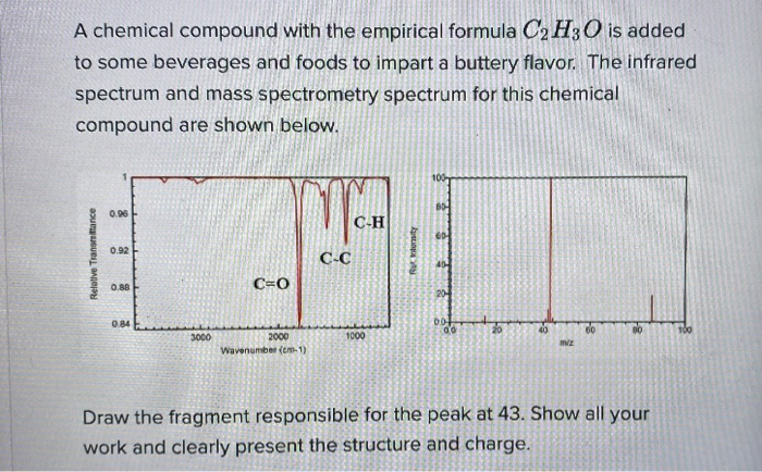 Solved A chemical compound with the empirical formula C2H30 | Chegg.com