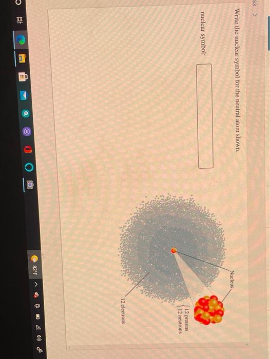 Solved Identify which subatomic particles match each of | Chegg.com