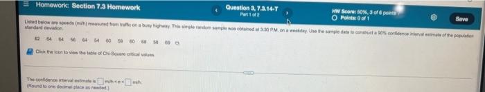 Solved Homework Section 7 3 Homework Question 3 7 3 14 T Hw