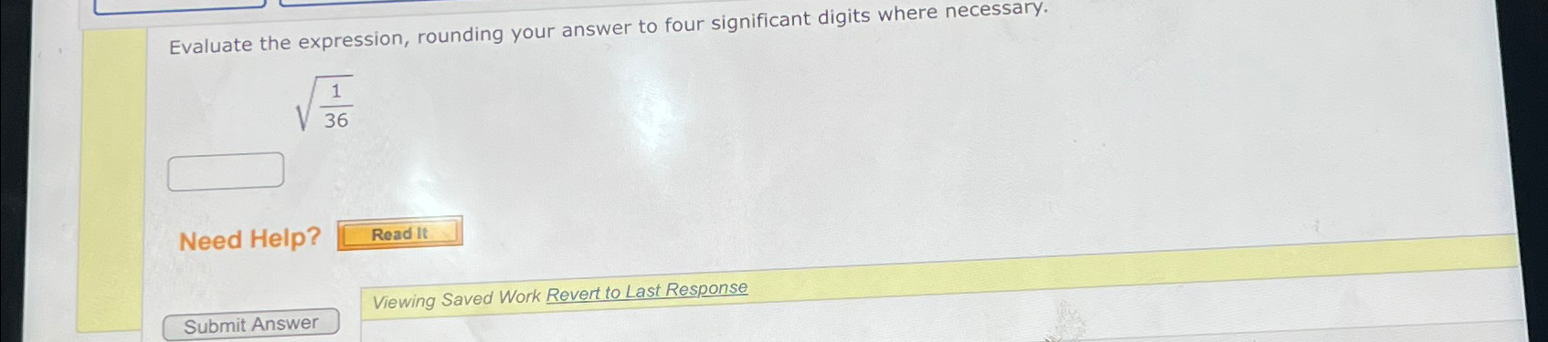 Solved Evaluate the expression, rounding your answer to four | Chegg.com