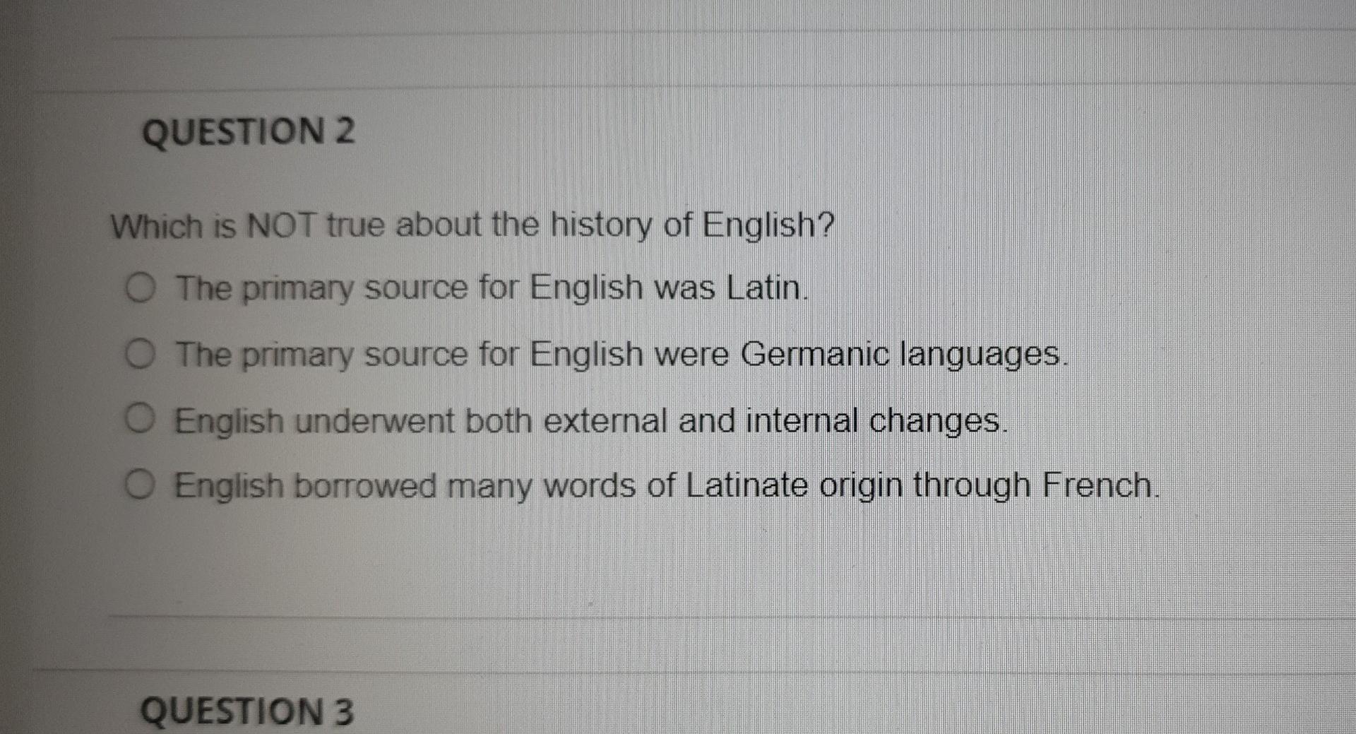 QUESTION 4 The Comparative Method of Reconstruction: | Chegg.com