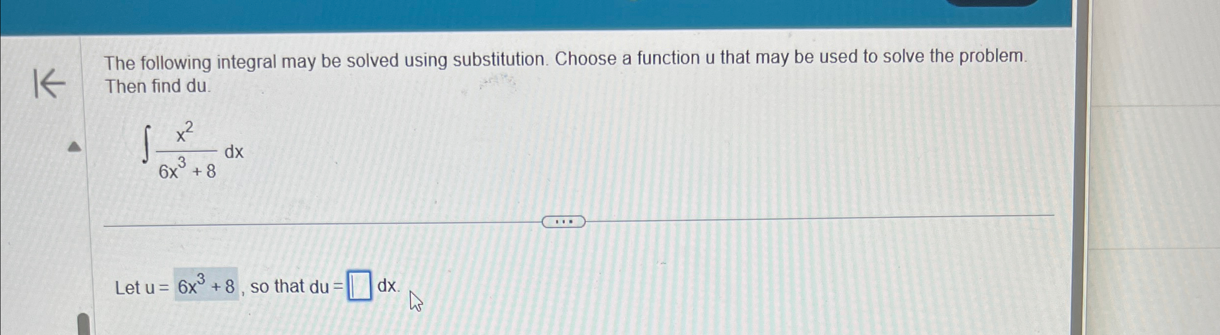 Solved The following integral may be solved using | Chegg.com